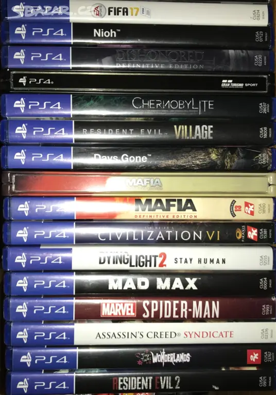 Ps4 / Ps5 hry - Mladá Boleslav - Bazar - Sbazar.cz