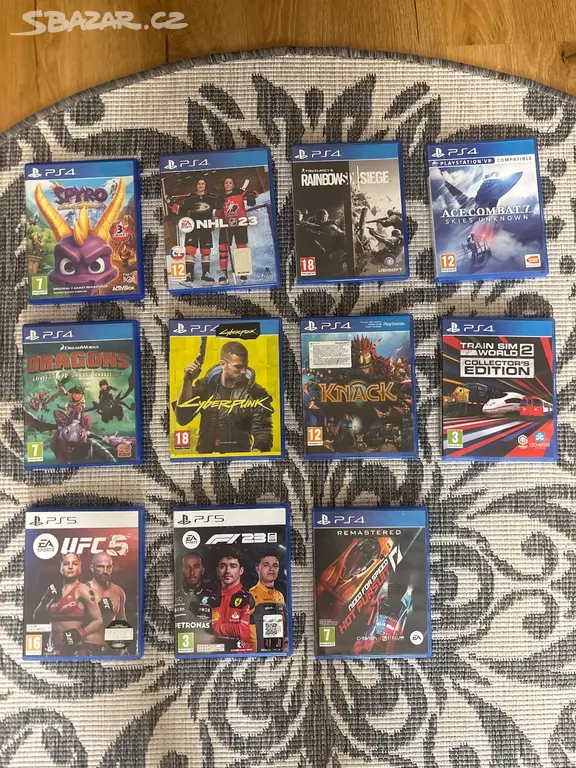 Hry ps4 / ps5 - Prachatice - Bazar - Sbazar.cz