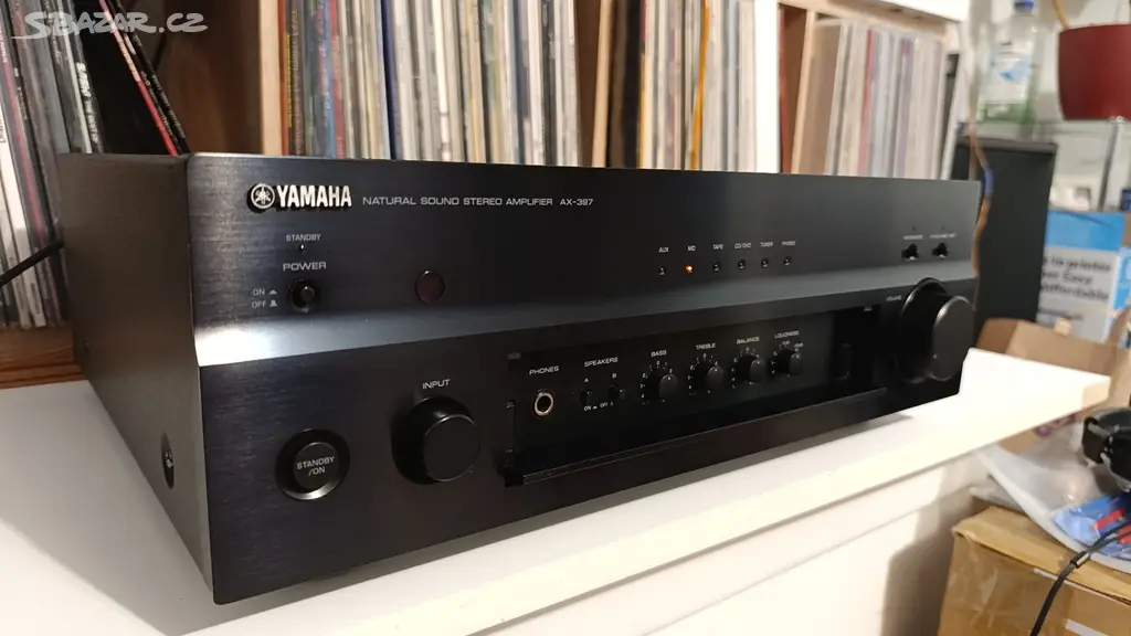 YAMAHA AX-397 Stereo Integrated Amplifier/Phono IN - Praha, Čimice ...