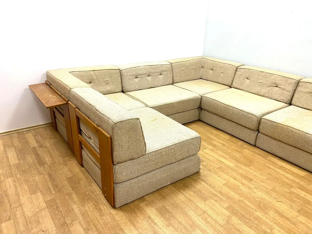 Retro sedací souprava Dřevotvar 70. léta - Praha - Bazar - Sbazar.cz