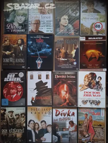 DVD filmy - Vysoké Mýto, Choceňské Předměstí - Bazar - Sbazar.cz