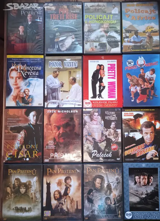 DVD filmy - Vysoké Mýto, Choceňské Předměstí - Bazar - Sbazar.cz