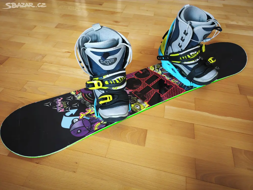 Snowboard Atomic Pivot 120 cm, bez bot - Praha - Bazar - Sbazar.cz