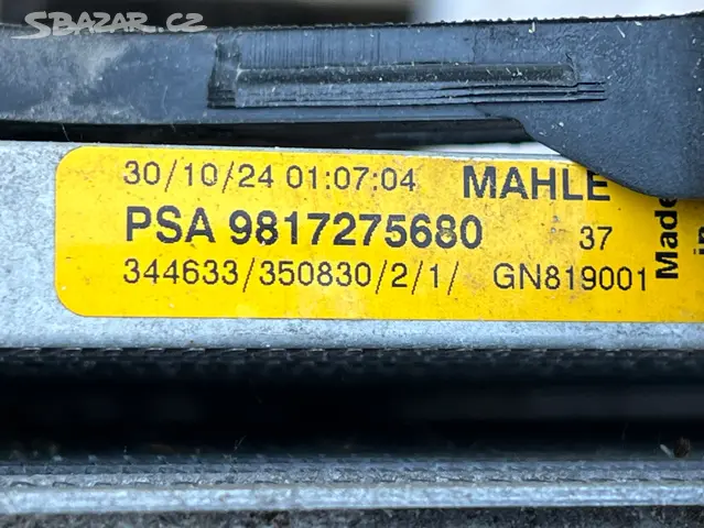 Citroen-Peugeot-Opel kompletní Sahara 9836058380 - Suchodol - Bazar ...