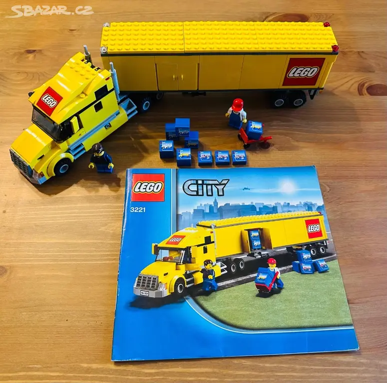 Lego 3221 kamion top stav - Praha, Vyšehrad - Bazar - Sbazar.cz