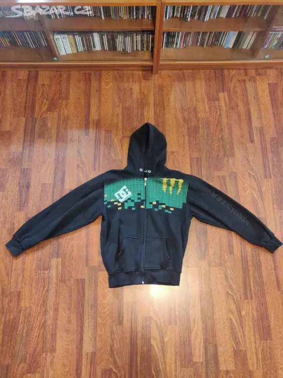 DC Shoes x Monster Energy mikina s kapucí L - Blansko - Bazar - Sbazar.cz