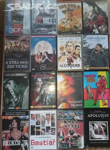 DVD filmy - Vysoké Mýto, Choceňské Předměstí - Bazar - Sbazar.cz