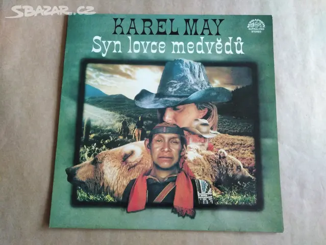 SYN LOVCE MEDVĚDU - KAREL MAY - LP deska - Praha, Chodov - Bazar - Sbazar.cz
