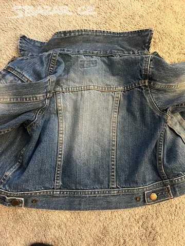 Džínová bundička H&M 104 - Brno, Žabovřesky - Bazar - Sbazar.cz