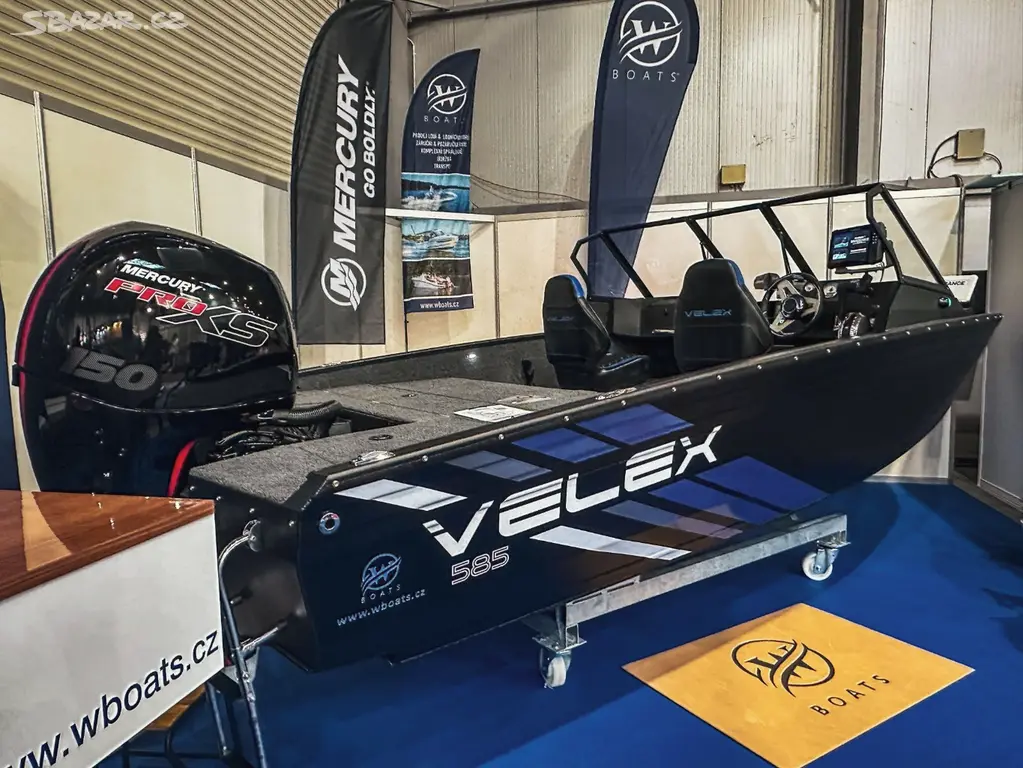 NOVÁ motor. loď Velex 585 + Mercury F 150 - Přeštěnice, Týnice - Bazar ...