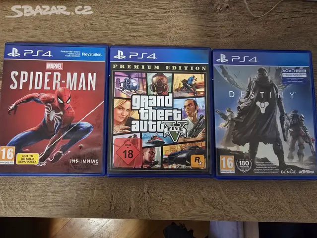 Hry PS4 - Bučovice - Bazar - Sbazar.cz