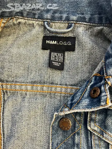 Džínová bundička H&M 104 - Brno, Žabovřesky - Bazar - Sbazar.cz
