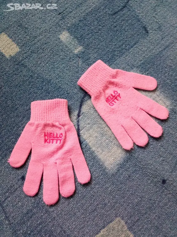 Dívčí rukavice, rukavičky, vel. 4 - 6 let. - Staňkov - Bazar - Sbazar.cz