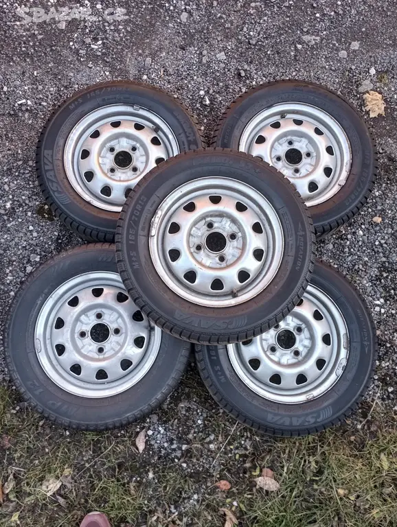 5x plechové disky 13" Felicia 4x100 - Kopřivnice - Bazar - Sbazar.cz