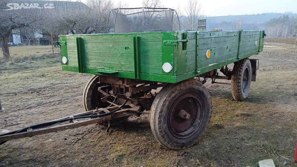 Vůz/vlek za traktor BSS 3,5t - Humpolec - Bazar - Sbazar.cz