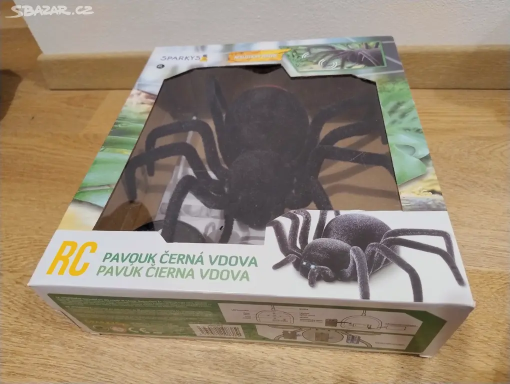 RC pavouk černá vdova - Praha - Bazar - Sbazar.cz