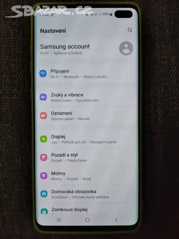 samsung s10+ - Zlín, Malenovice - Bazar - Sbazar.cz