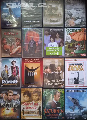 DVD filmy - Vysoké Mýto, Choceňské Předměstí - Bazar - Sbazar.cz