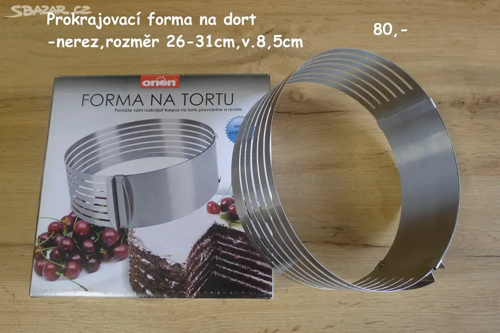Prokrajovací forma na dort - Valašské Meziříčí - Bazar - Sbazar.cz
