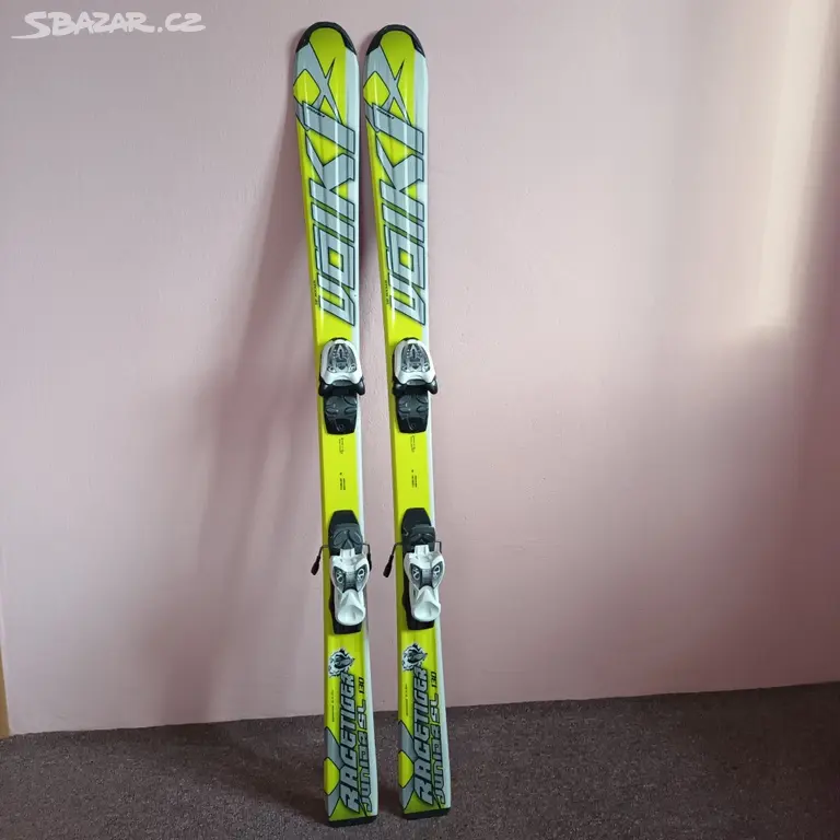 Carvingové lyže Völkl racetiger junior SL 130 cm - Pardubice, Zelené Předměstí - Bazar - Sbazar.cz