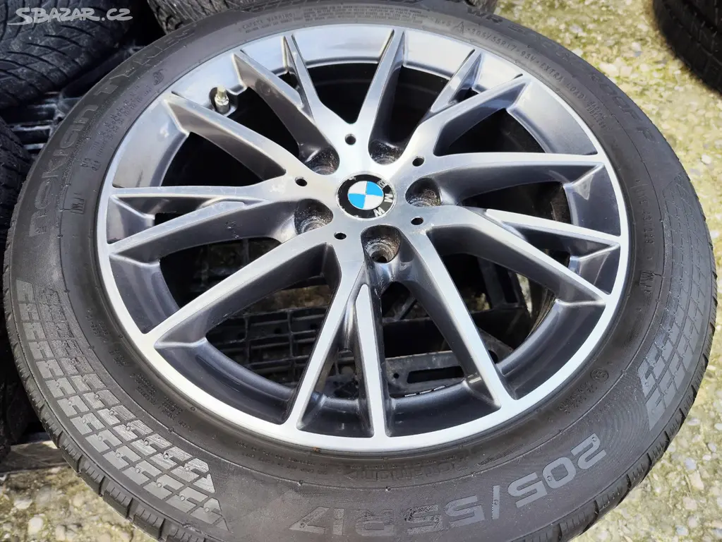 Alu sada =5x112= orig. BMW= s pneu= 205/55 R17 - Horní Lideč - Bazar ...