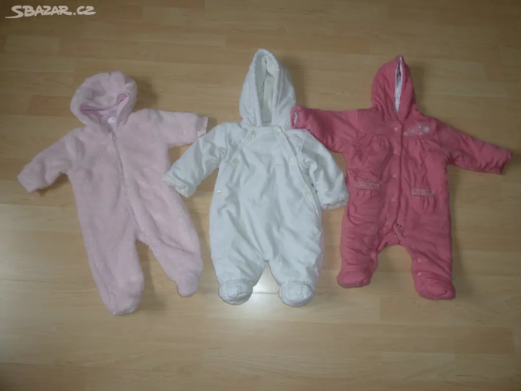 Kojenecké kombinézy vel. 68 - Plzeň-jih - Bazar - Sbazar.cz
