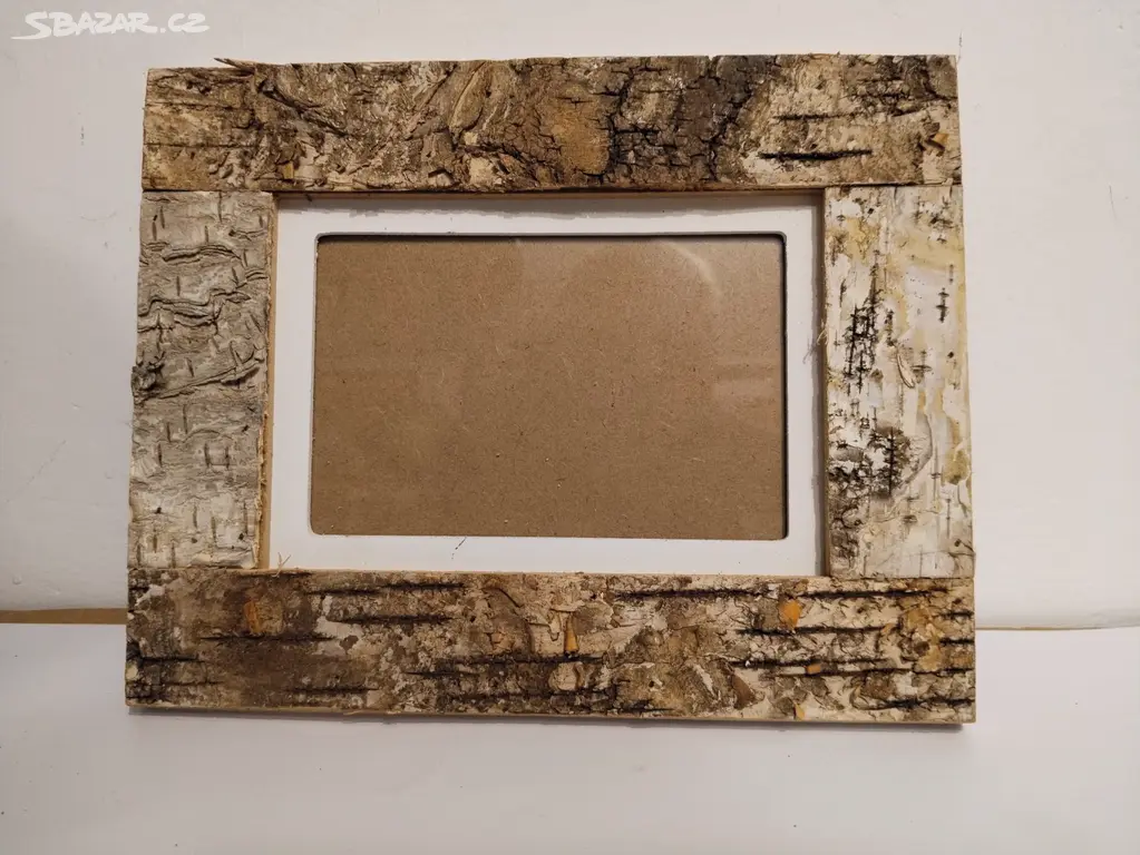 Rámeček pravá březová kůra - Karlovy Vary - Bazar - Sbazar.cz