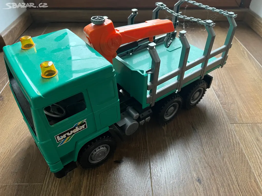 Detske auto, nakladak na kulatiny - Ptice - Bazar - Sbazar.cz