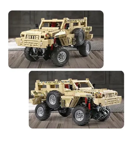 Terénní Hummer Mould King 13131 2028 dílků, 1:8 - Praha, Střížkov ...