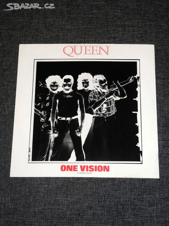 12" maxi singl Queen - One Vision (1985). - Most - Bazar - Sbazar.cz
