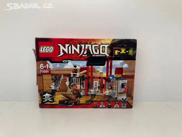 LEGO 70591 NINJAGO - Útěk z vězení Kryptarium - Kraslice - Bazar ...