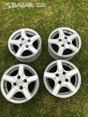 Alu kola Ford Fiesta 14 - Přelouč - Bazar - Sbazar.cz