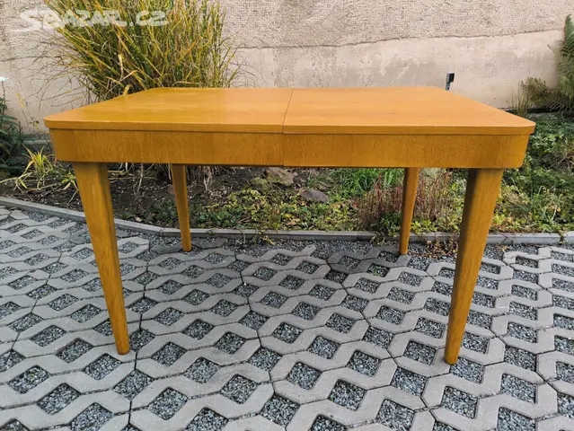 Art Deco jídelní rozkládací stůl Jindřich Halabala - Město Touškov ...