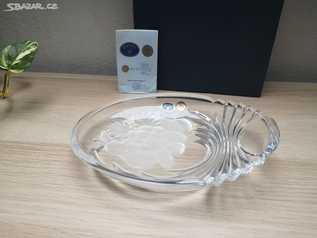 Křišťálová mísa Bohemia Crystal broušená - Olomouc - Bazar - Sbazar.cz