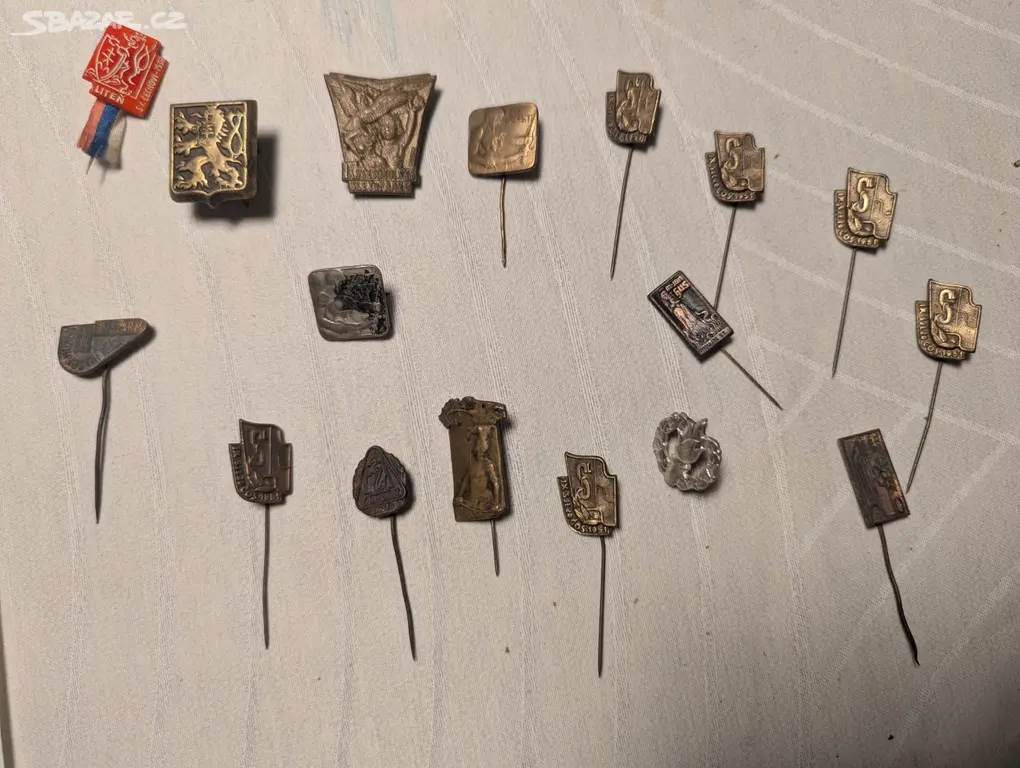 Odznaky Sokol, různé - Svinaře - Bazar - Sbazar.cz