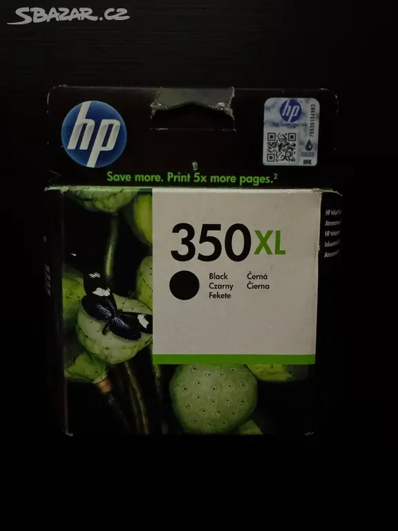 HP 350 XL (CB336EE) černý originální - Beroun - Bazar - Sbazar.cz