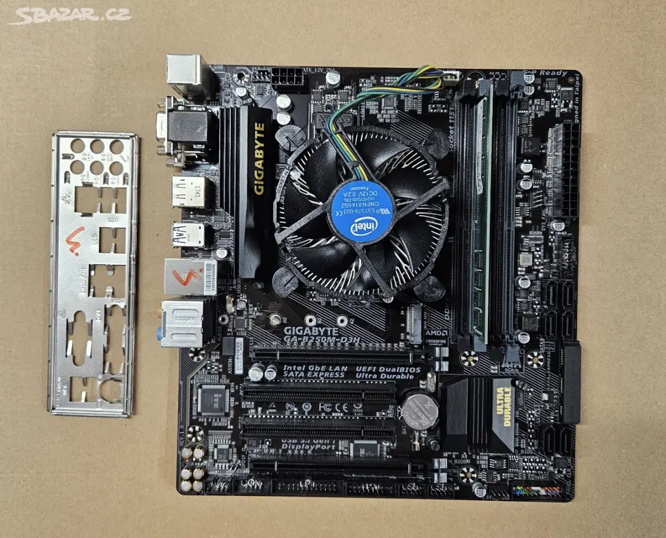 i5-7500 Socket 1151 Gigabyte GA-B250M-D3H-16GB RAM - Rosice - Bazar ...