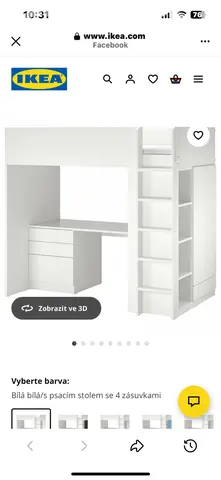 Patrová postel Ikea - Krnov - Bazar - Sbazar.cz