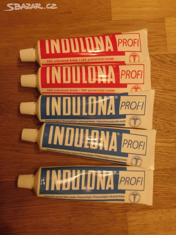 Indulona - modrá + červená. - Praha - Bazar - Sbazar.cz