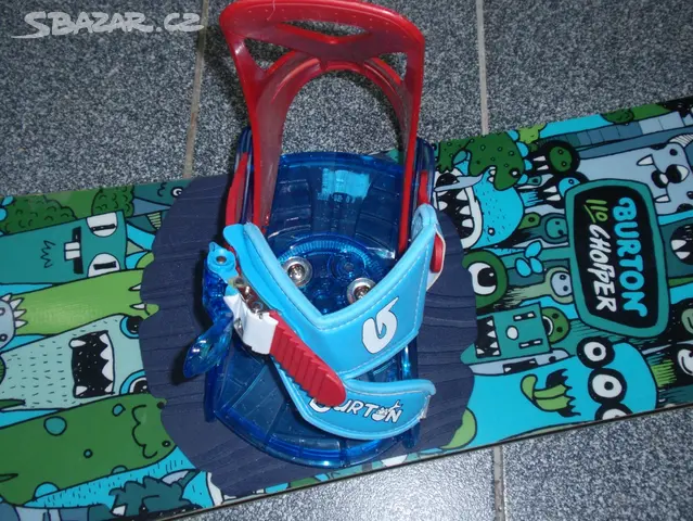 SUPER SNOWBOARD BURTON 110 CM CHOPPER+BURTON GROM - Ústí nad Labem ...