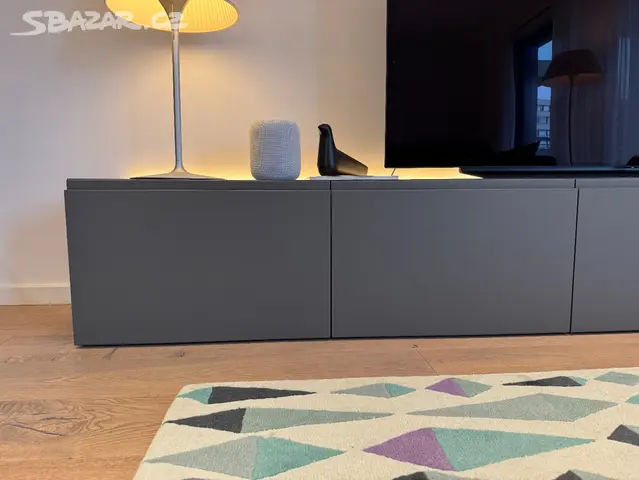 TV police IKEA BESTA 3 metry (180 cm + 120 cm) - Praha, Libeň - Bazar ...