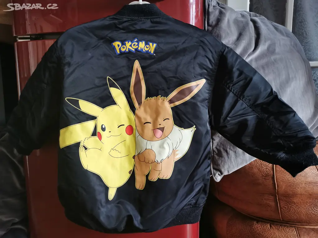 Pokémon bunda bomber vel. 122 - Praha - Bazar - Sbazar.cz