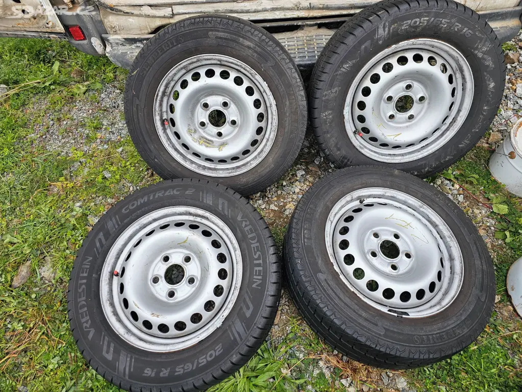 Disky VW T5 5x120 ET 51 / 205/65 16 C letní. - Praha, Radotín - Bazar ...