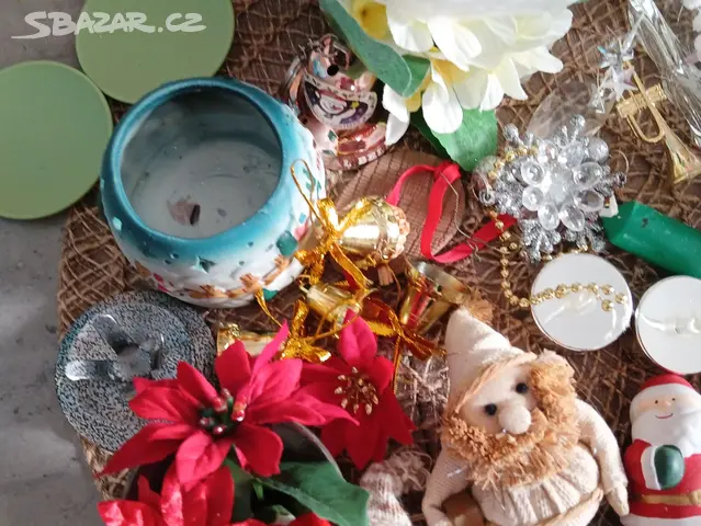 Mix vánoční ozdůbky - Plzeň-jih - Bazar - Sbazar.cz