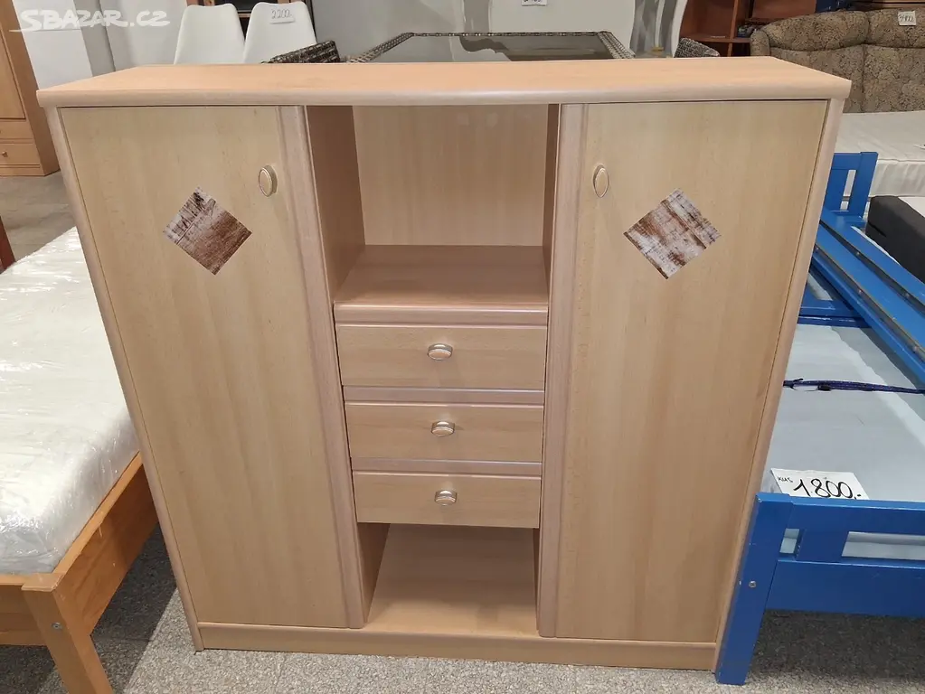 Komoda lamino buk - Teplice - Bazar - Sbazar.cz