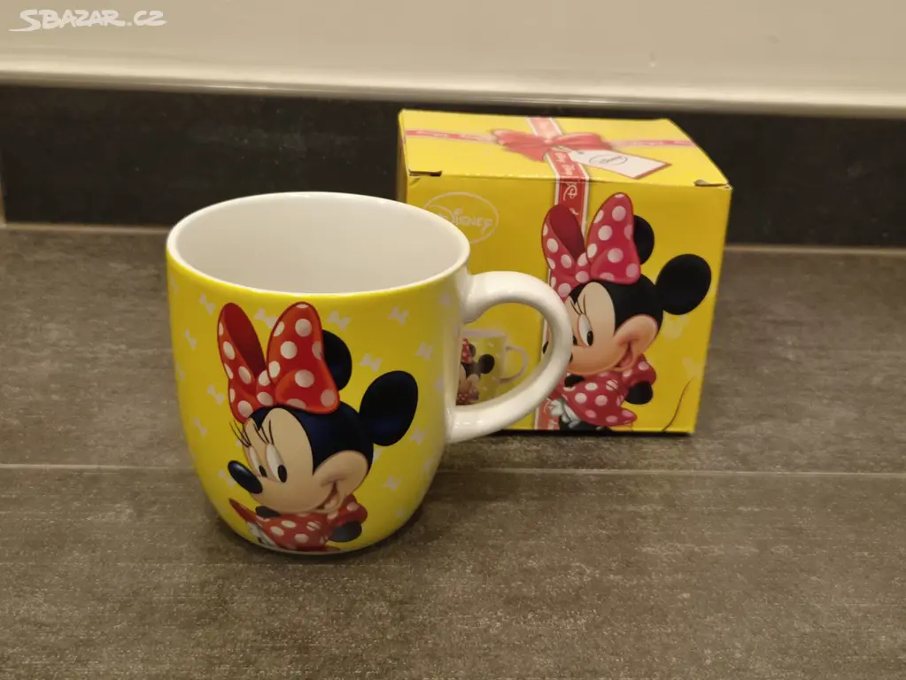 Hrneček Disney Billa - Myška Minnie - Praha - Bazar - Sbazar.cz
