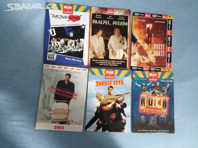 Dvd České filmy - Příbram - Bazar - Sbazar.cz