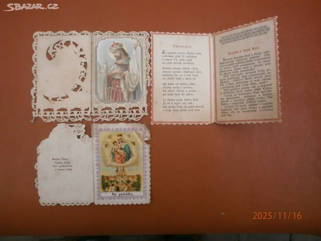 STARE SVATE OBRAZKY - Hradec Králové - Bazar - Sbazar.cz