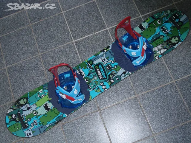 SUPER SNOWBOARD BURTON 110 CM CHOPPER+BURTON GROM - Ústí nad Labem ...