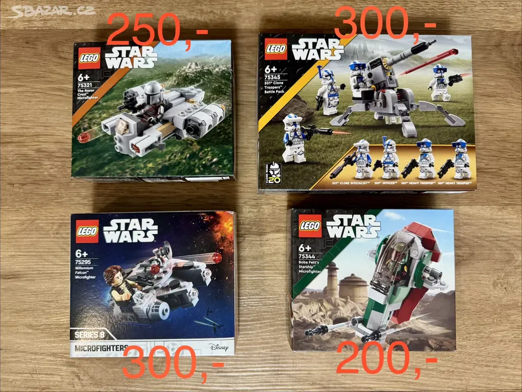 Lego - Star Wars (mini kolekce) - Valašské Meziříčí - Bazar - Sbazar.cz